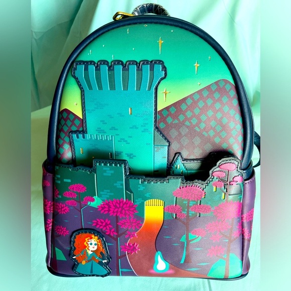 Loungefly | Bags | Disney X Pixar Brave Merida Loungefly Backpack ...